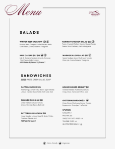 All-Day Food Menu